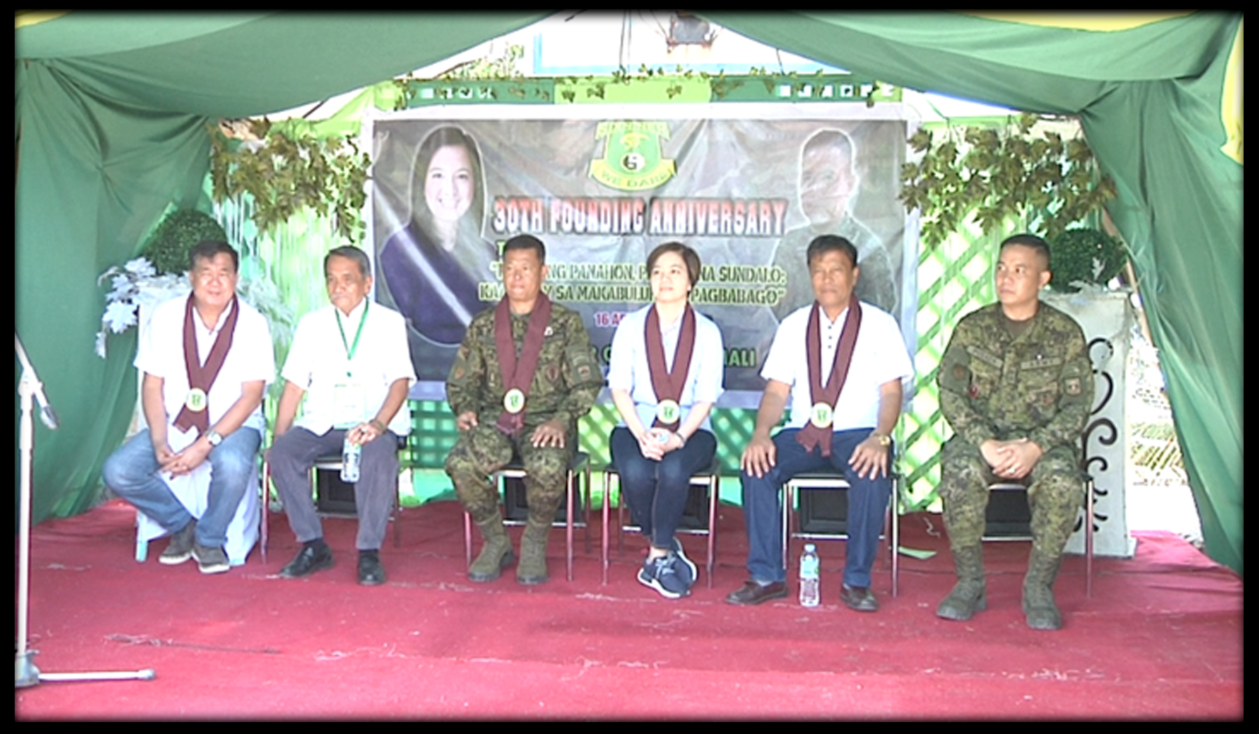 Gov. Cherry Umali saludo sa mga sundalo ng 69th Battalions at Infantry ...